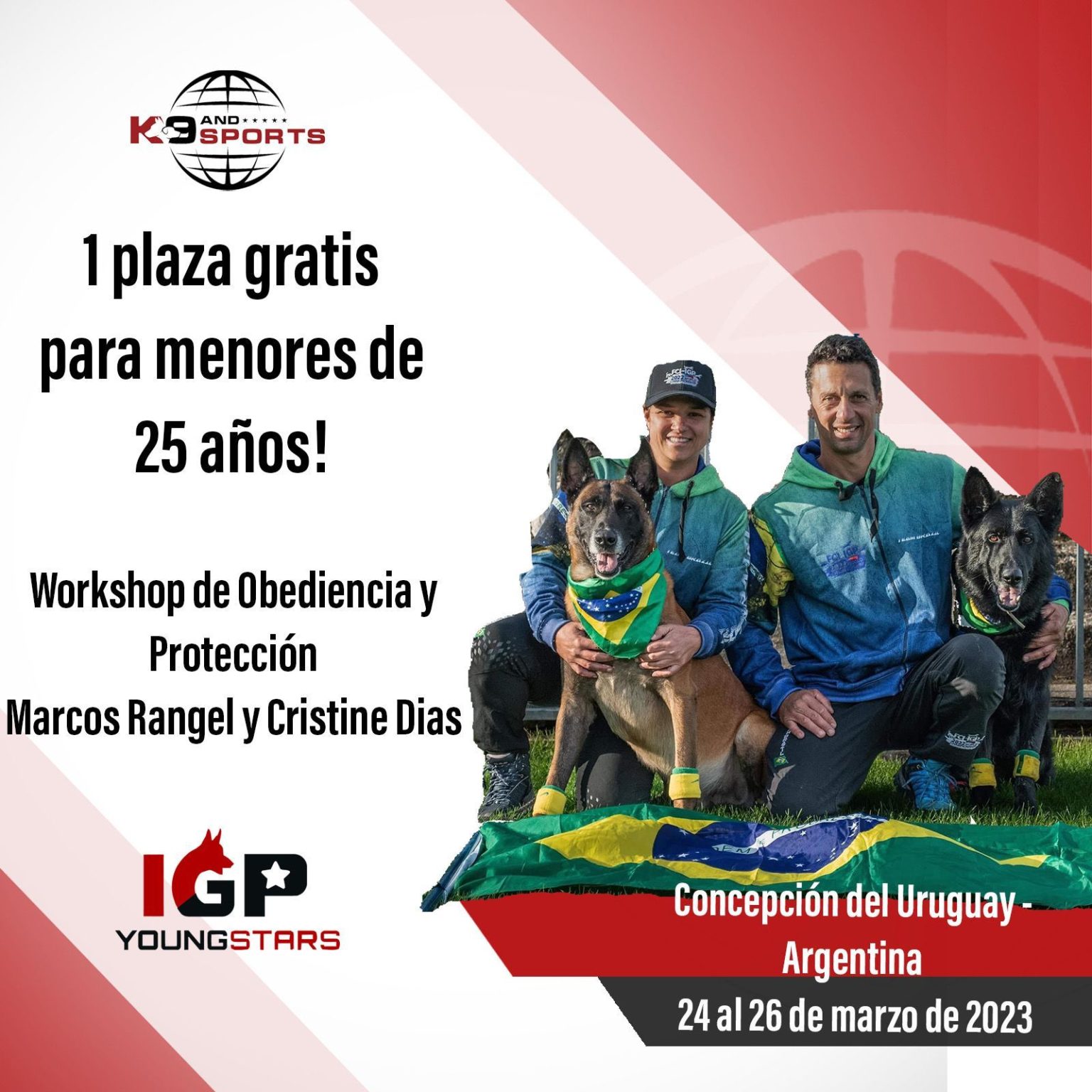 Workshop Obedience and Protection 24-26.03.2023 in Argentina - K9-and ...